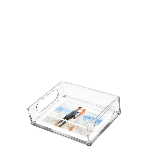 PHOTO TRAY - 6.5" x 8.5" WITH WHITE MAT FOR 5" X 7" PHOTO – Tara Wilson ...