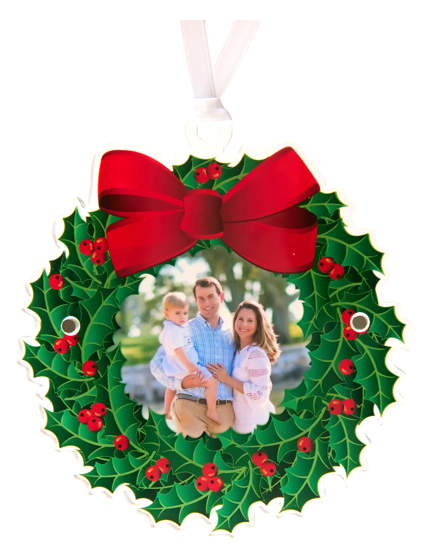 WREATH PHOTO ORNAMENT – Tara Wilson Designs